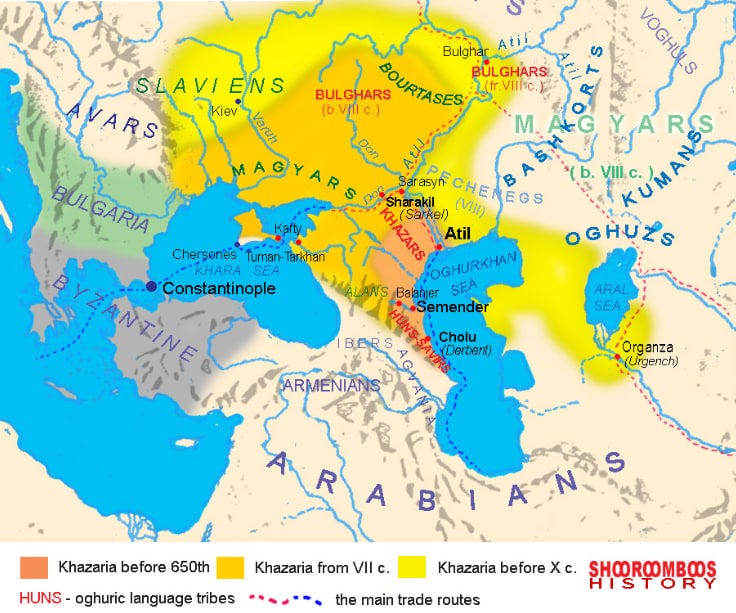 1. Historical Geography as a science, discovering Khazaria