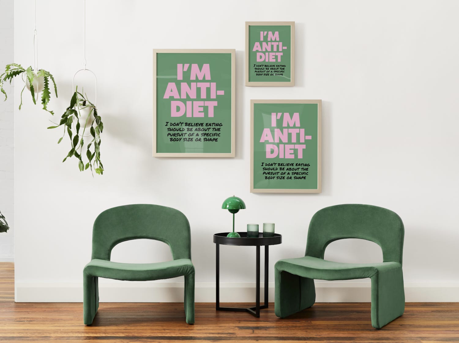 10 Printable Weight-Inclusive Posters