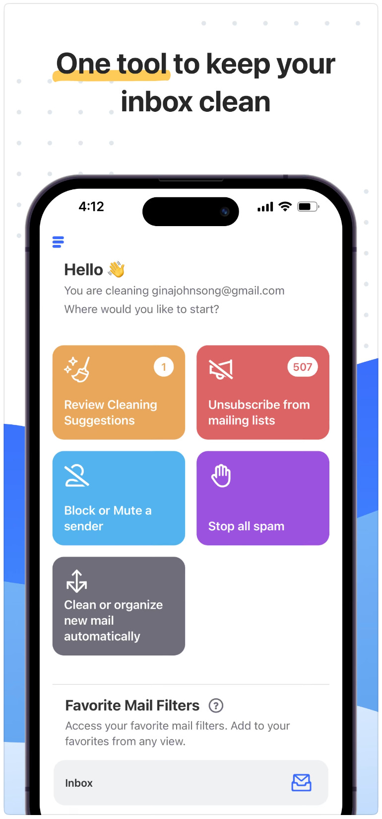 Taking control of your email with Clean Email