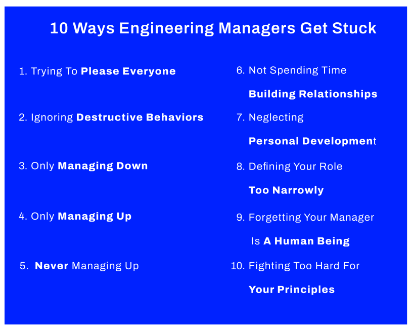 10 common ways engineering managers get stuck