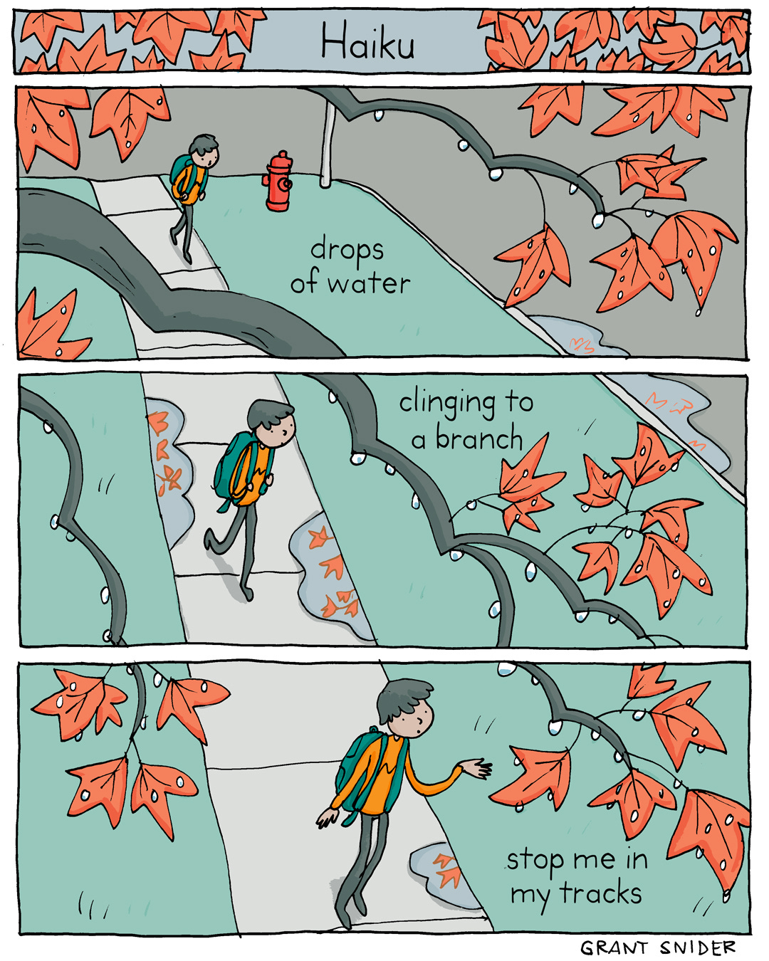 Poetry Comics Month, Week 1 - by Grant Snider