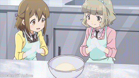 Omake Gif Anime - Pan de Peace! - Episode 3 - Minami Pokes