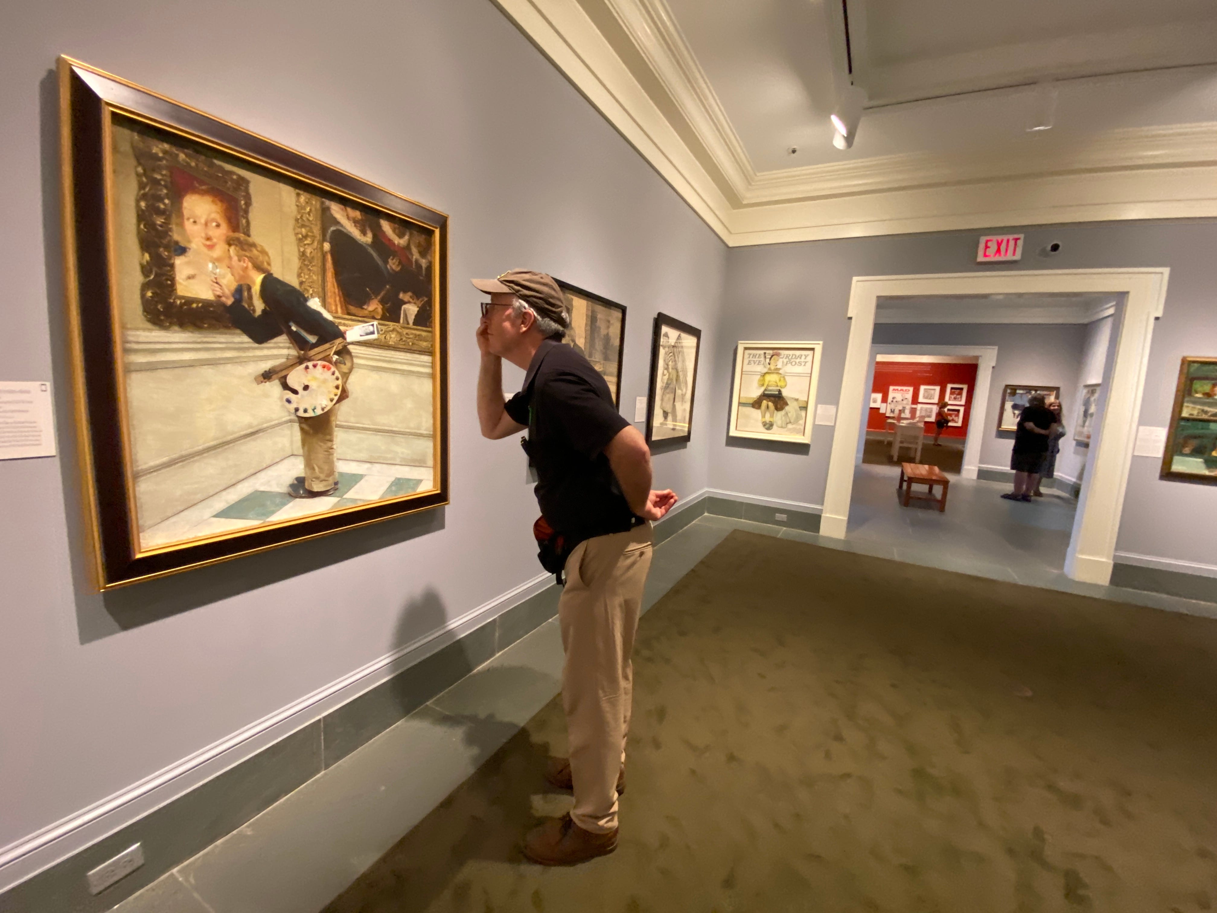 Mad Magazine Art Exhibition - by James Gurney - Paint Here