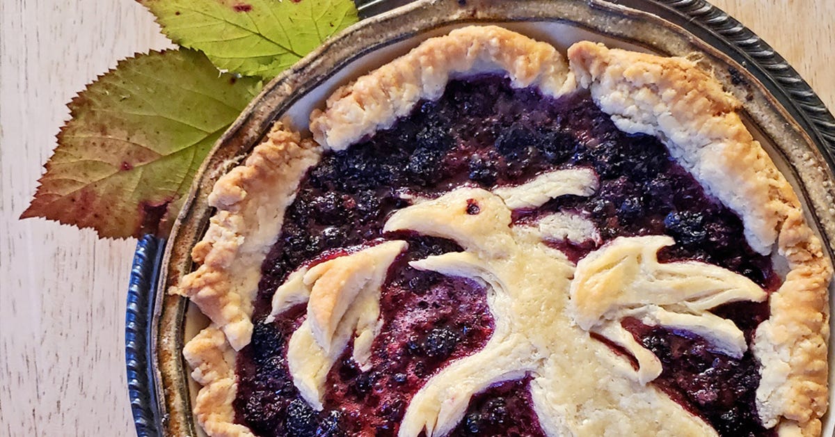 The Michaelmas Daisy among dead weeds / Blooms for St. Michael’s ...