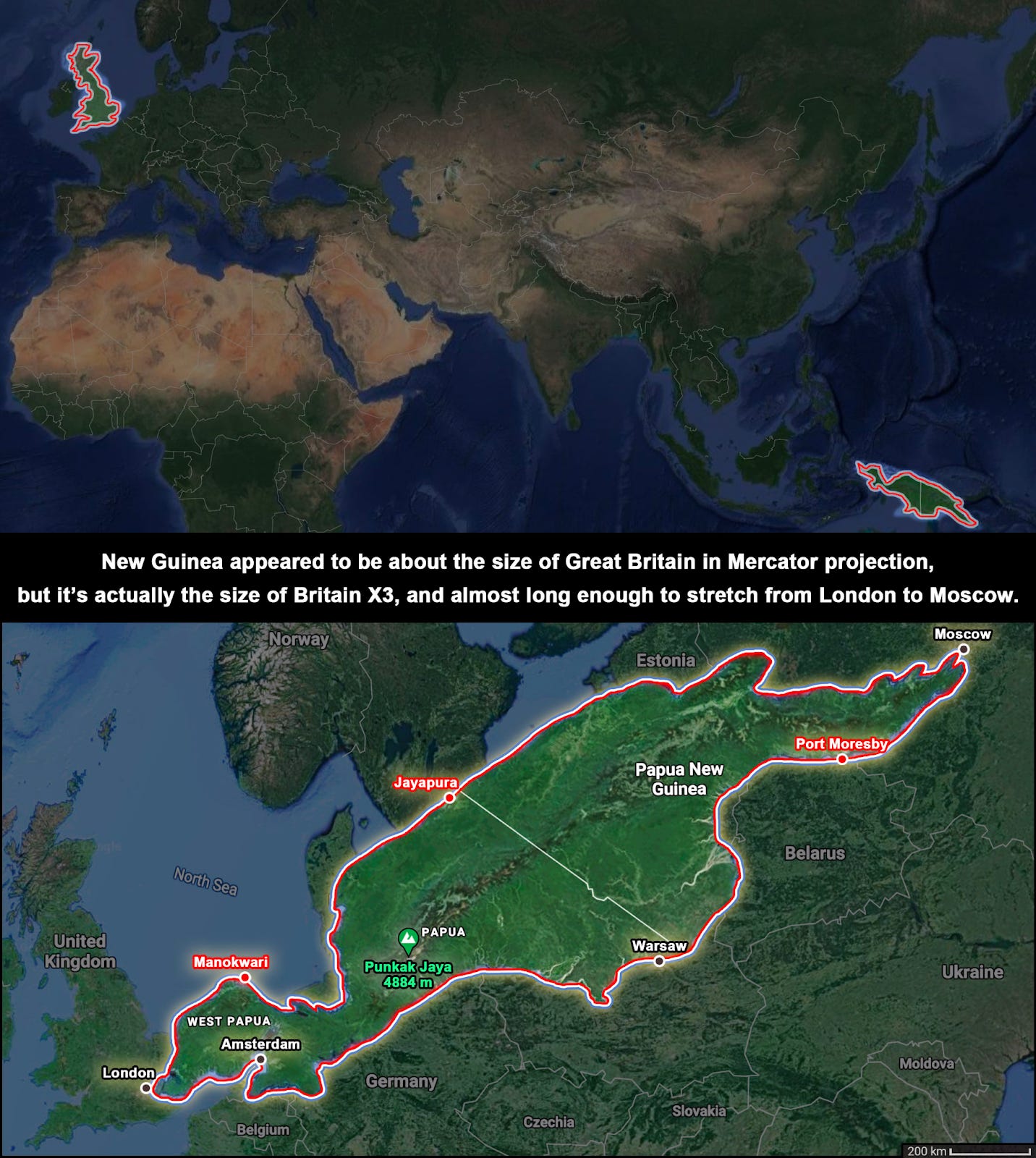 Maps Distort How We See the World - by Tomas Pueyo