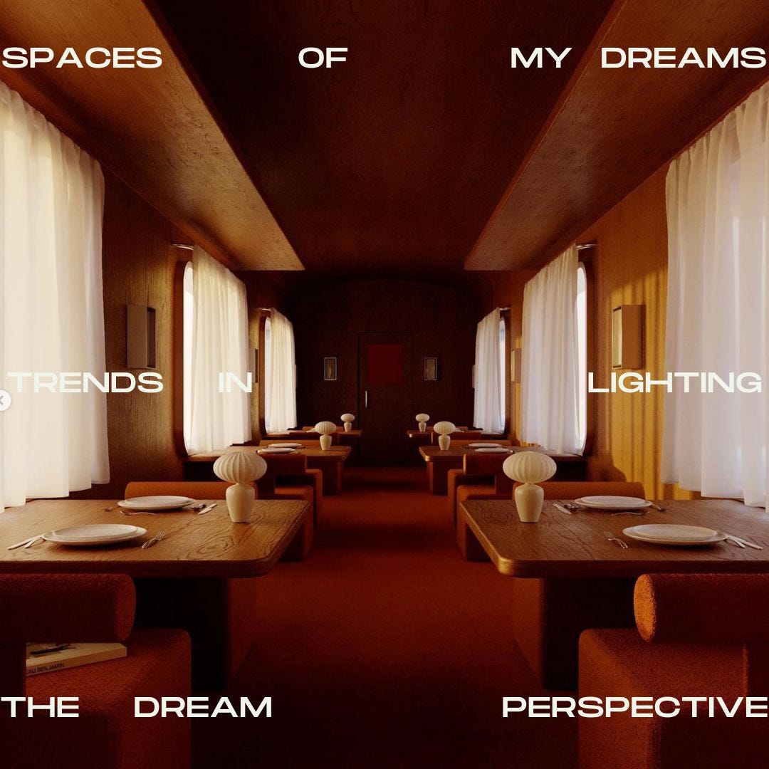THE DREAM PERSPECTIVE: TRENDS IN LIGHTING