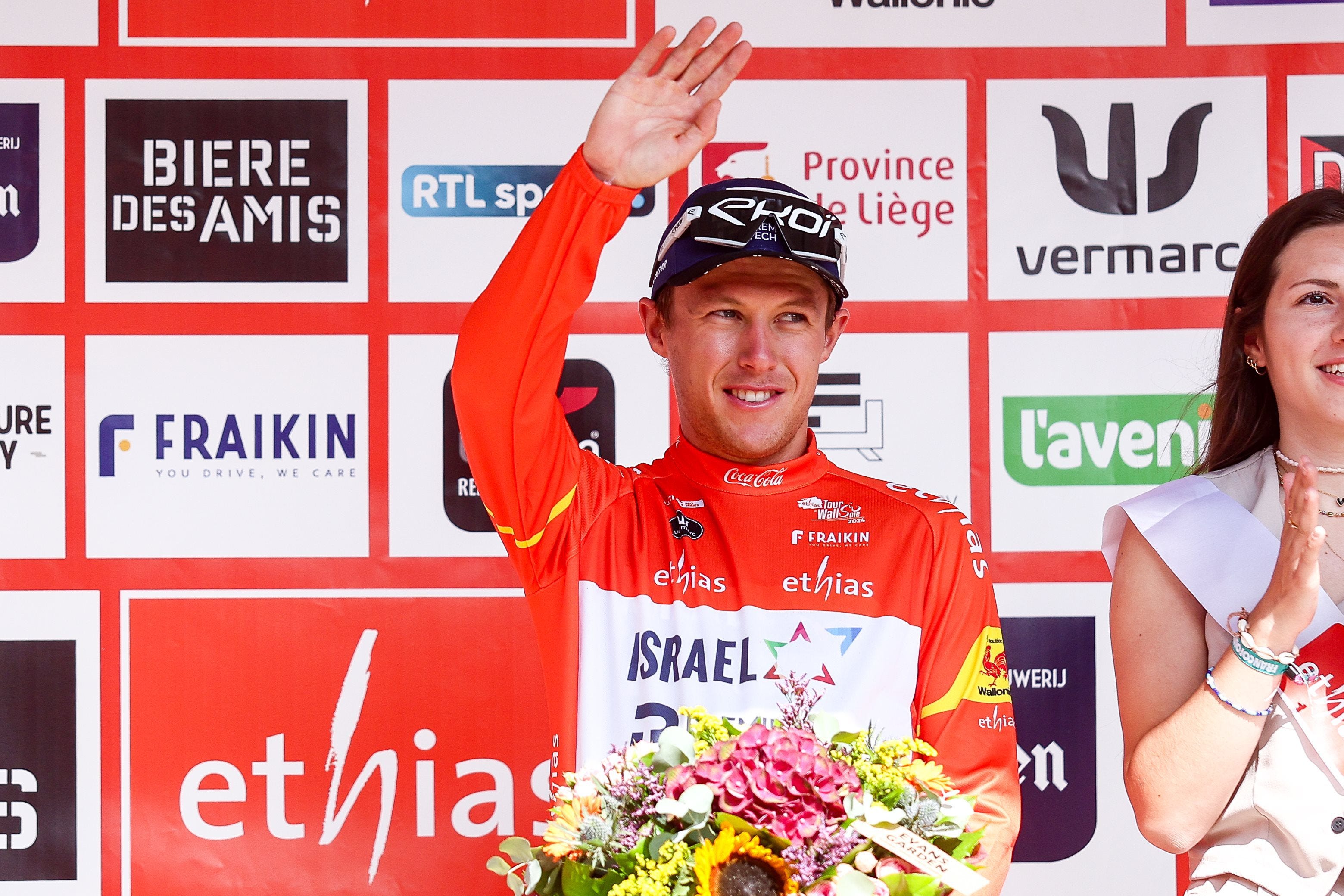 Southland's Corbin Strong leads Tour de Wallonie after stage win