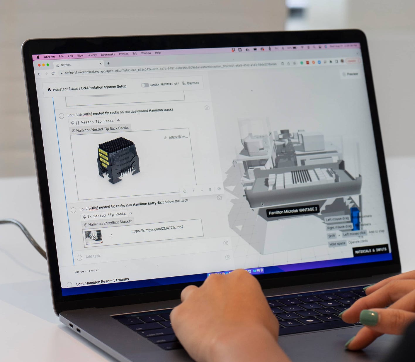 A Vial and a Dataset - by Nim - Electronic Atoms