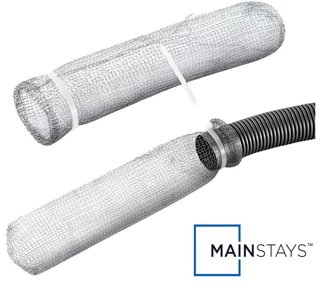 Don't let bugs crawl up your pipe! - by Mike Sokol