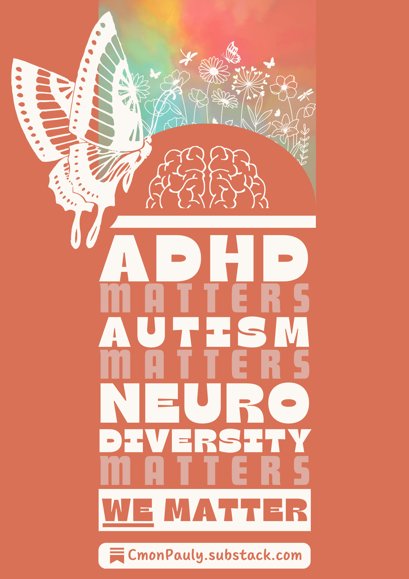 Free Neurodiversity Posters :: We Matter