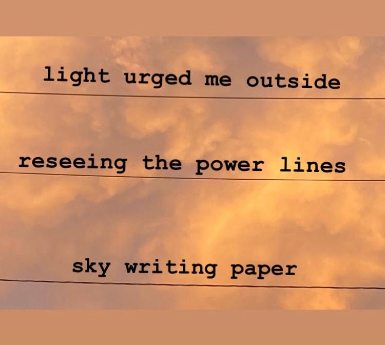 Why My Substack is Named Power Lines - by Lorrie Tom