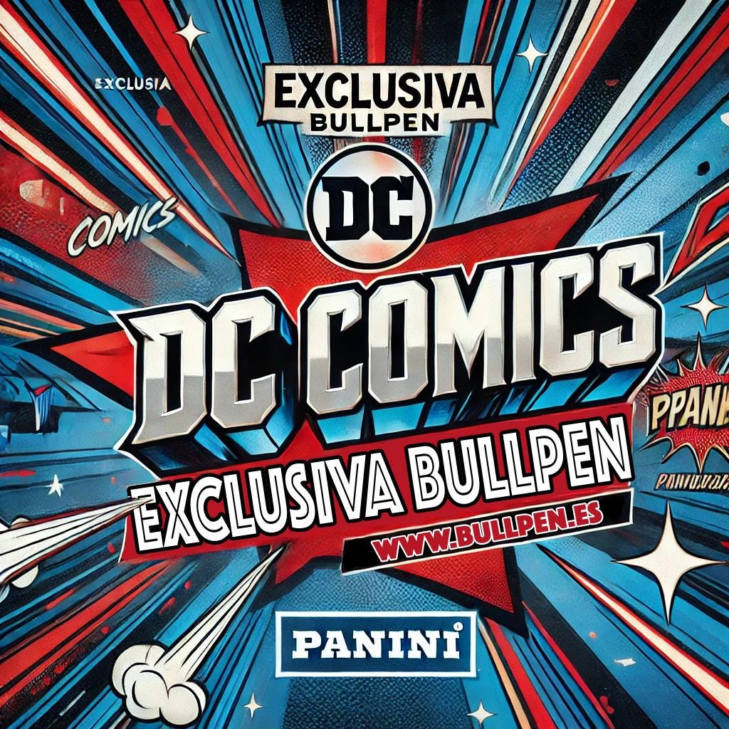 Bullpen #25. Plan editorial de Panini para DC Cómics.