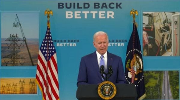 How We Doing On 'Build Back Better?' Better, Seems Like!