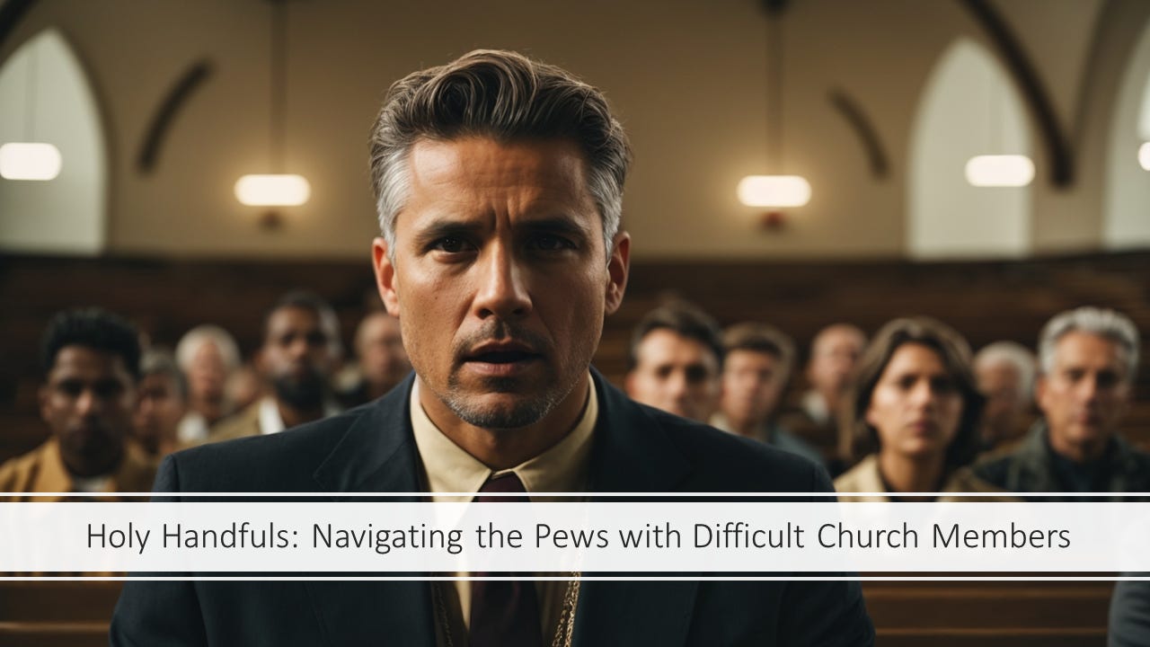 Holy Handfuls: Navigating the Pews with Difficult Church Members