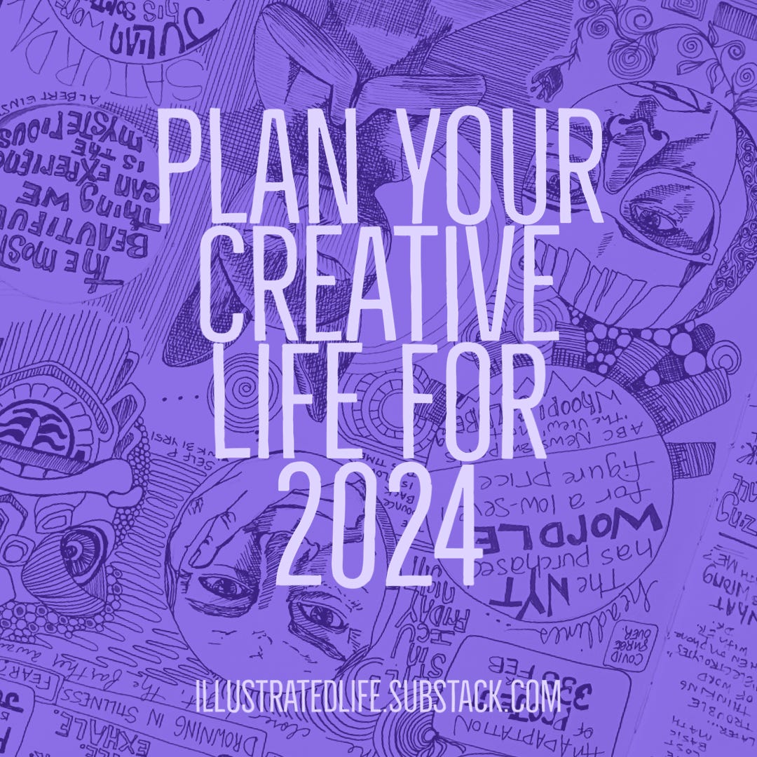 Planning a Creative Year - by Amy Cowen - Illustrated Life