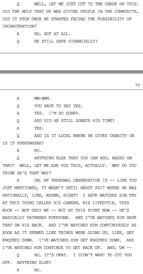 Tory Lanez has been transported to prison. Here's the full transcript ...