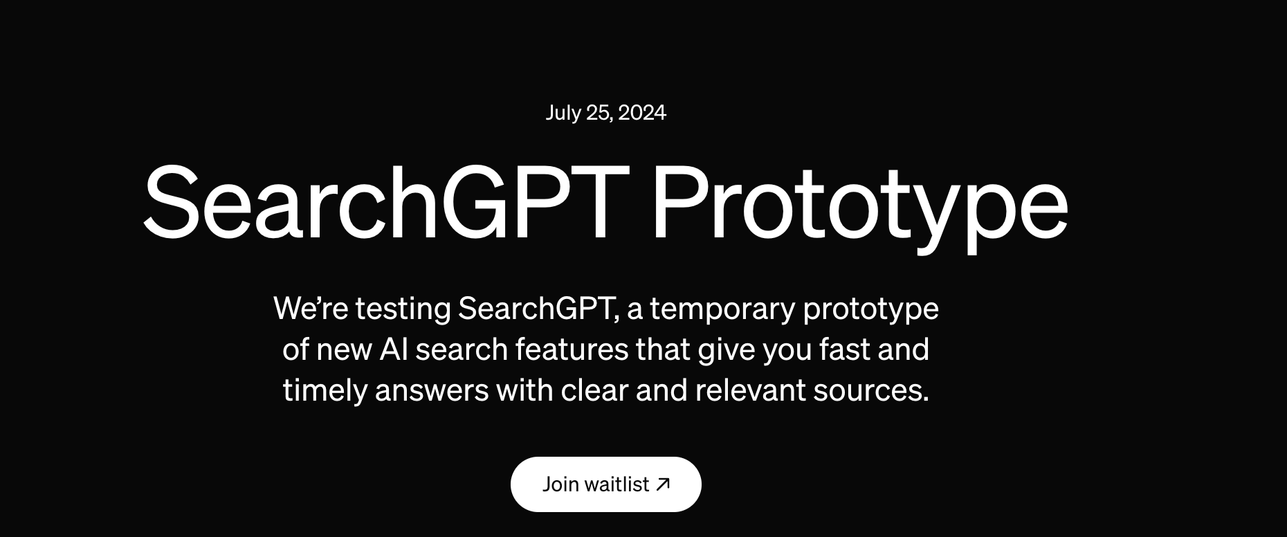 SearchGPT: The Fast Fashion of Information