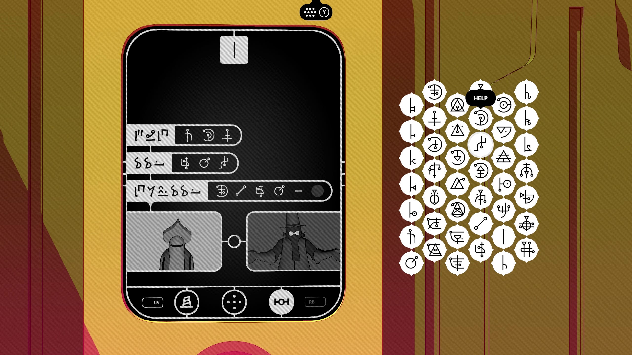 A puzzle game where you decipher languages - by Mark Brown