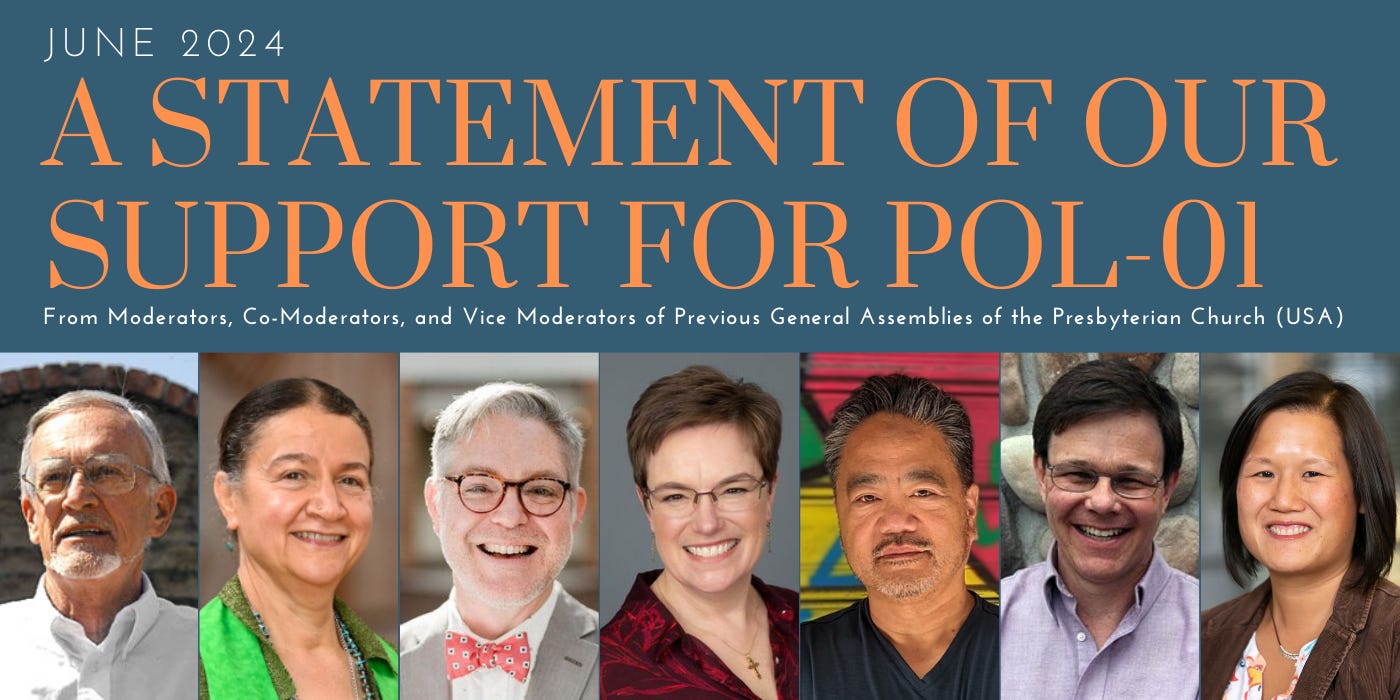 A Statement of Our Support for POL-01 - by Bruce Reyes-Chow