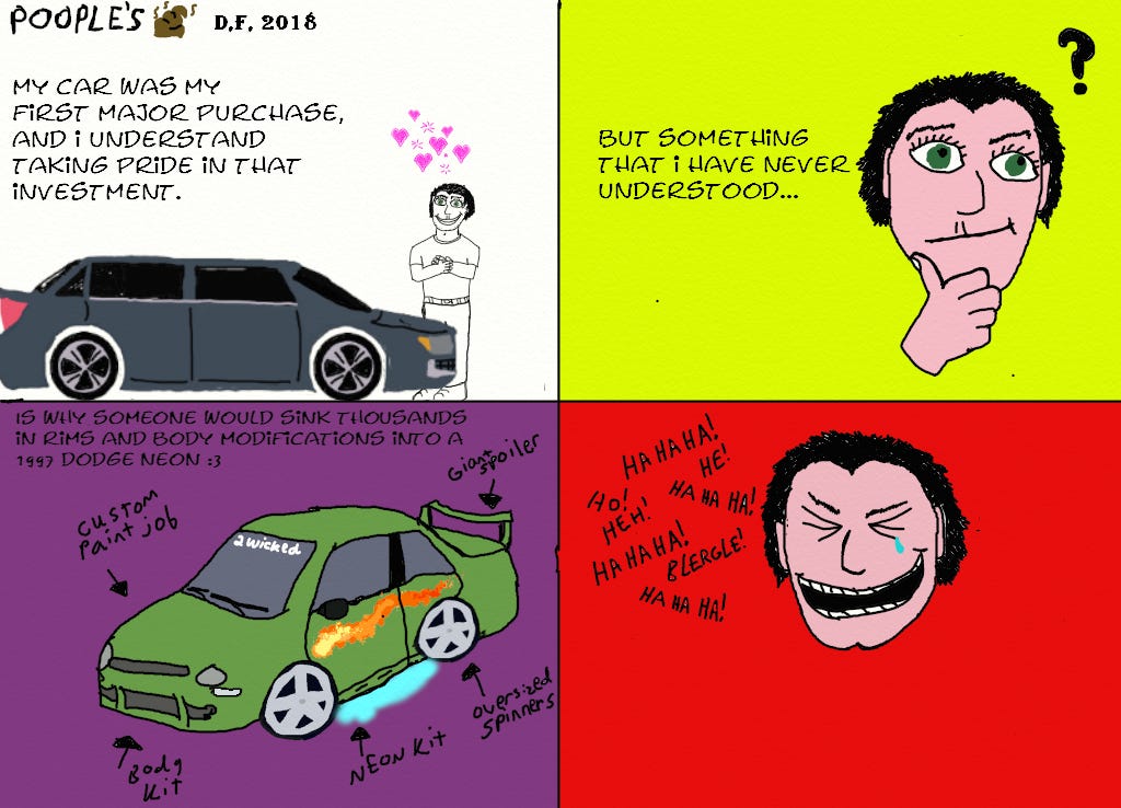 Shit Car - KyoKayne Comics