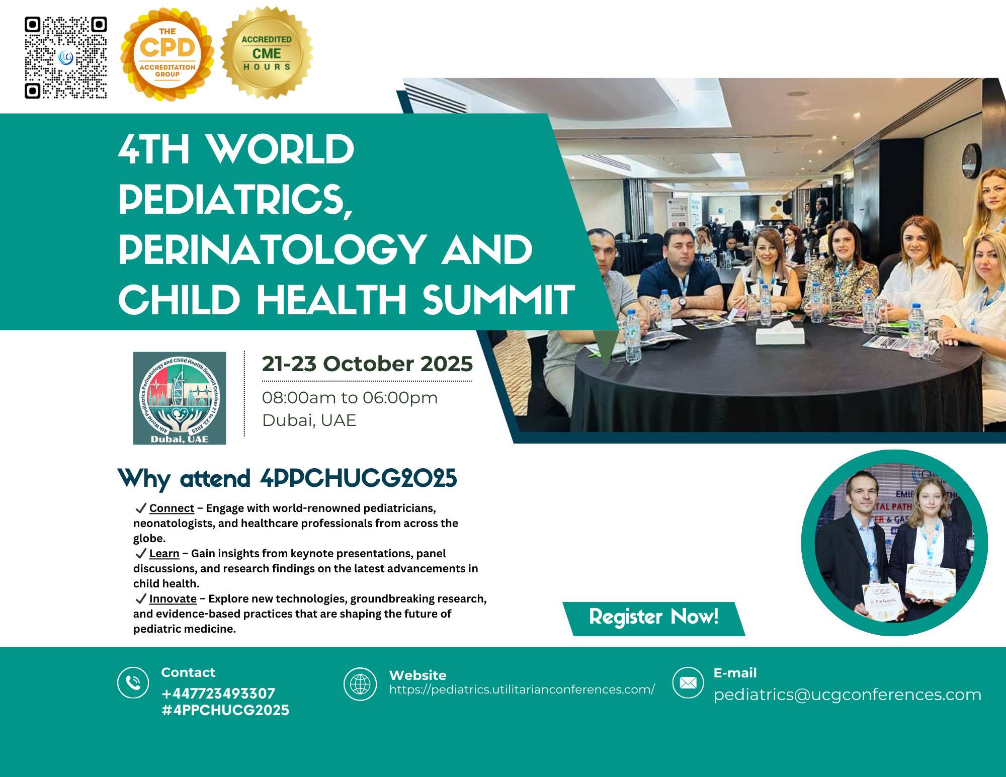 Connect, Learn, and Innovate: The 4th Pediatrics Summit Experience