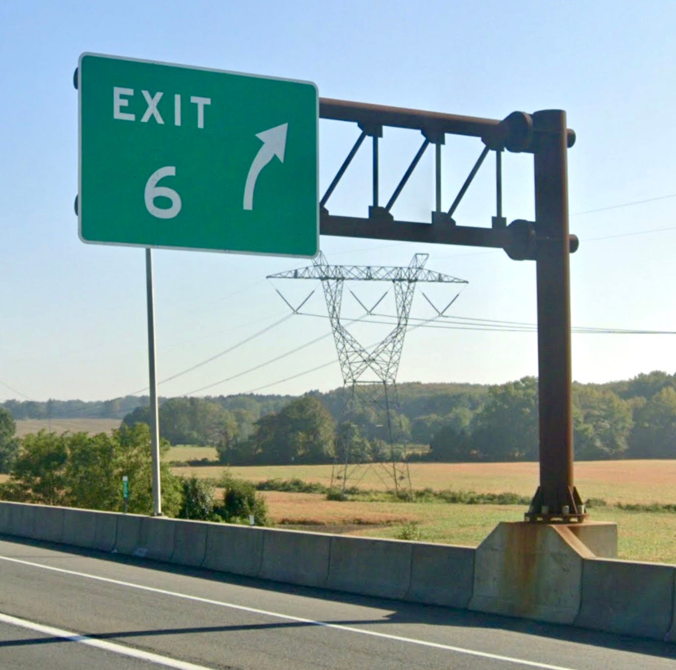 The Very Strange Exit Signs on the New Jersey Turnpike