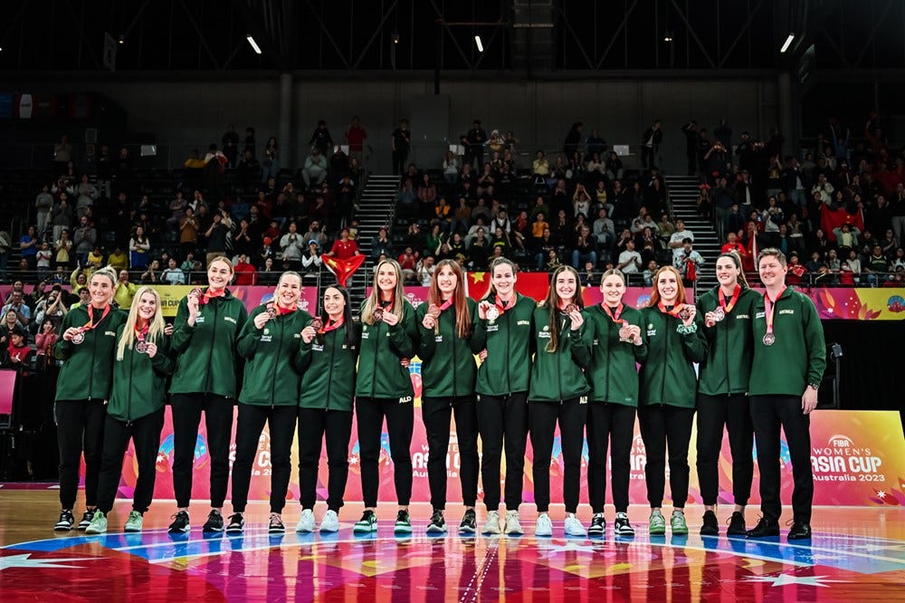 Opals one step closer to 2024 Olympics with Asia Cup bronze