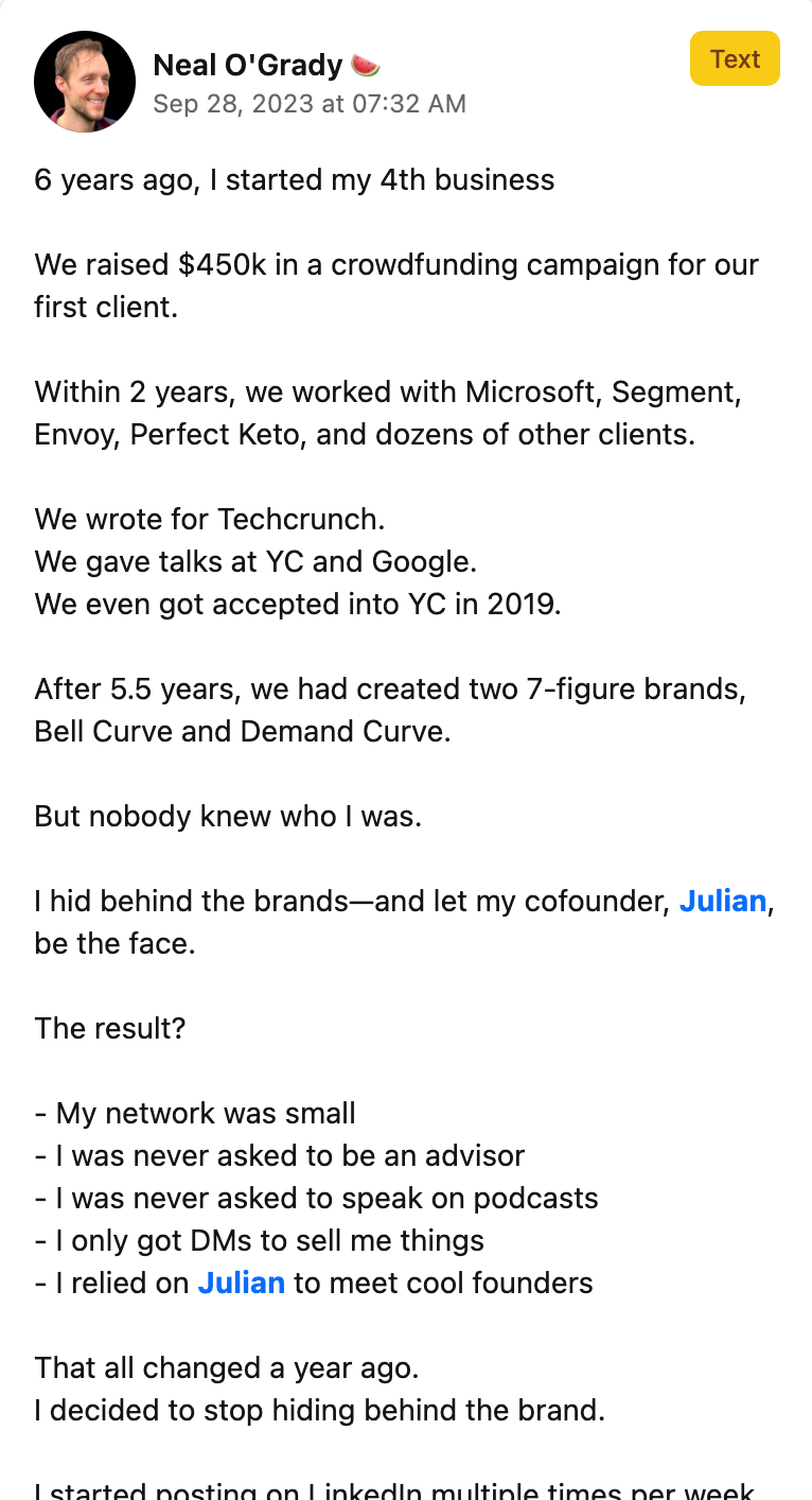 The 10 types of posts and how to use them - by Neal O'Grady