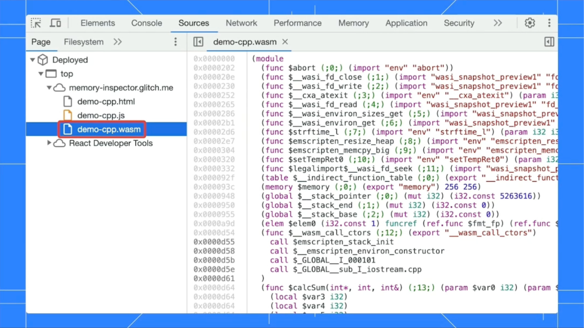 Debug WebAssembly with Chrome DevTools - by Jecelyn Yeen Debug WebAssembly with Chrome DevTools - by Jecelyn Yeen