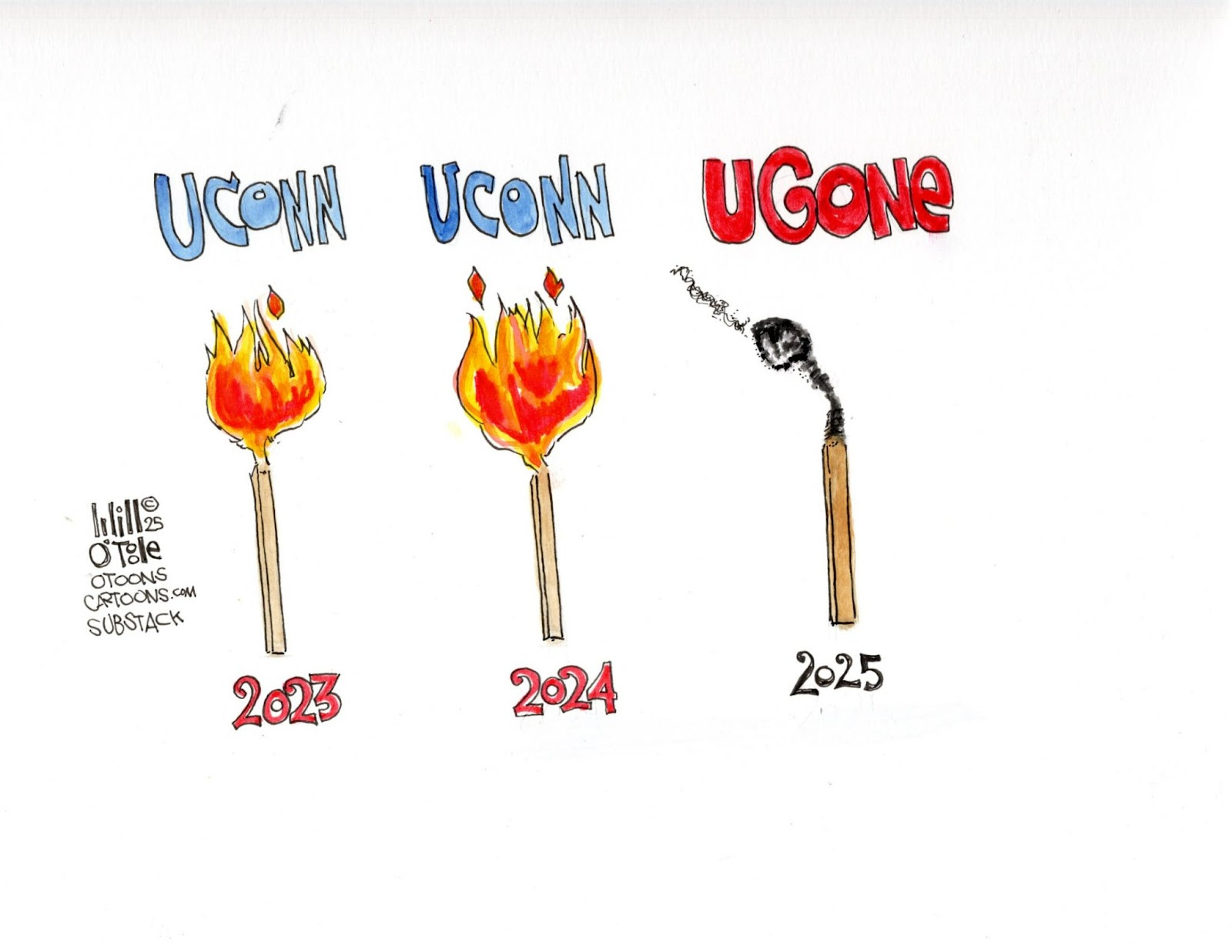 Otoons.substack.com - by Will O'Toole - OT Sports Cartoons