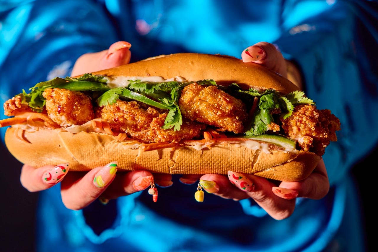Recipe: Nini Nguyen's Sticky Fried Shrimp Bánh Mì