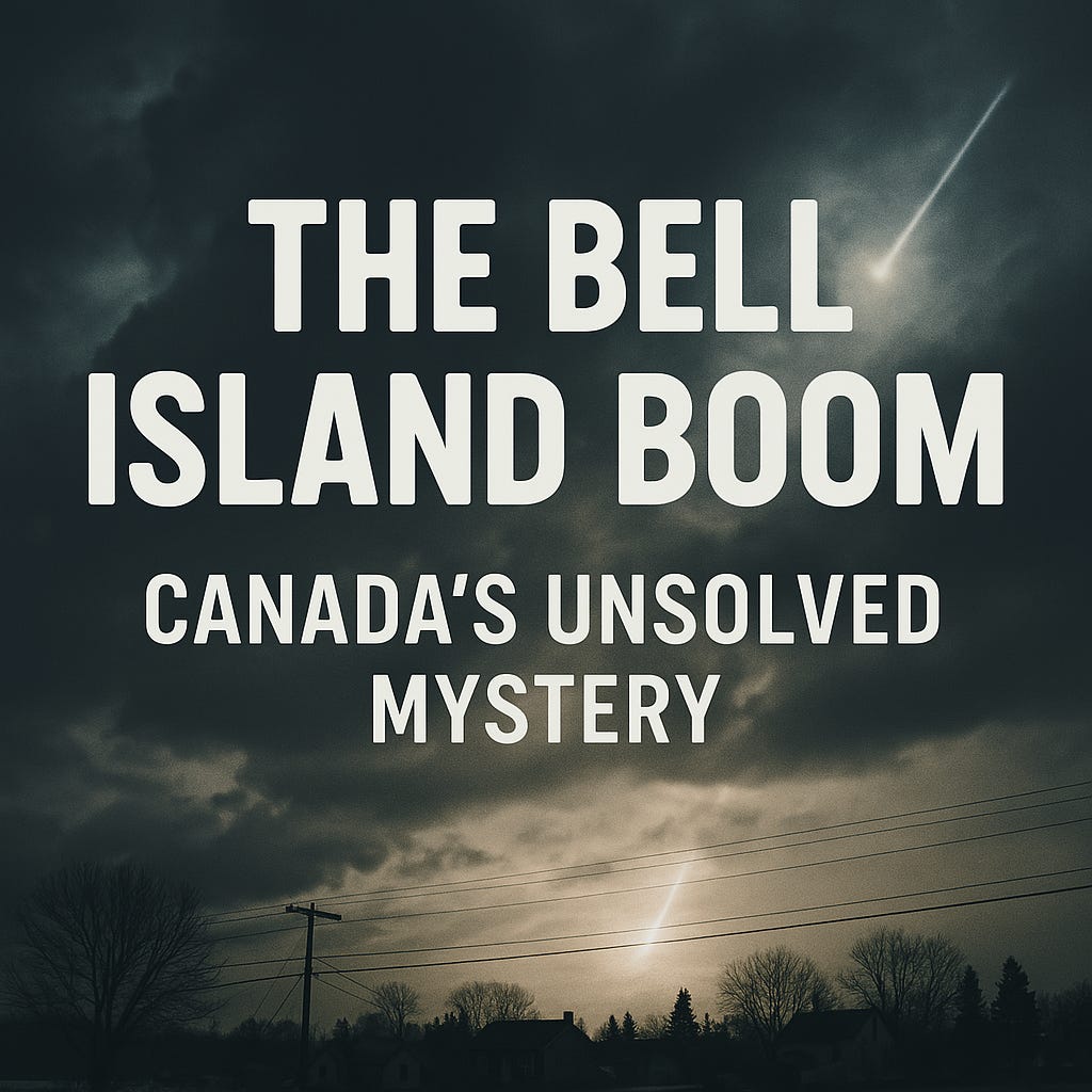 The Bell Island Boom: A Sonic Terror, Secret Weapons, and Something in ...