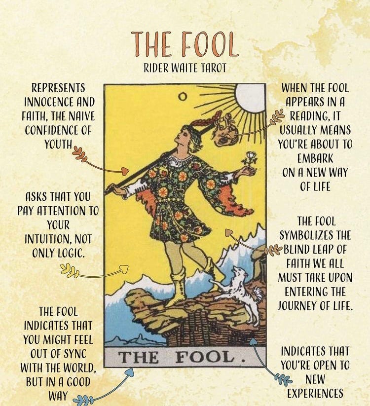 The Fool's Journey - by Ciara Simone