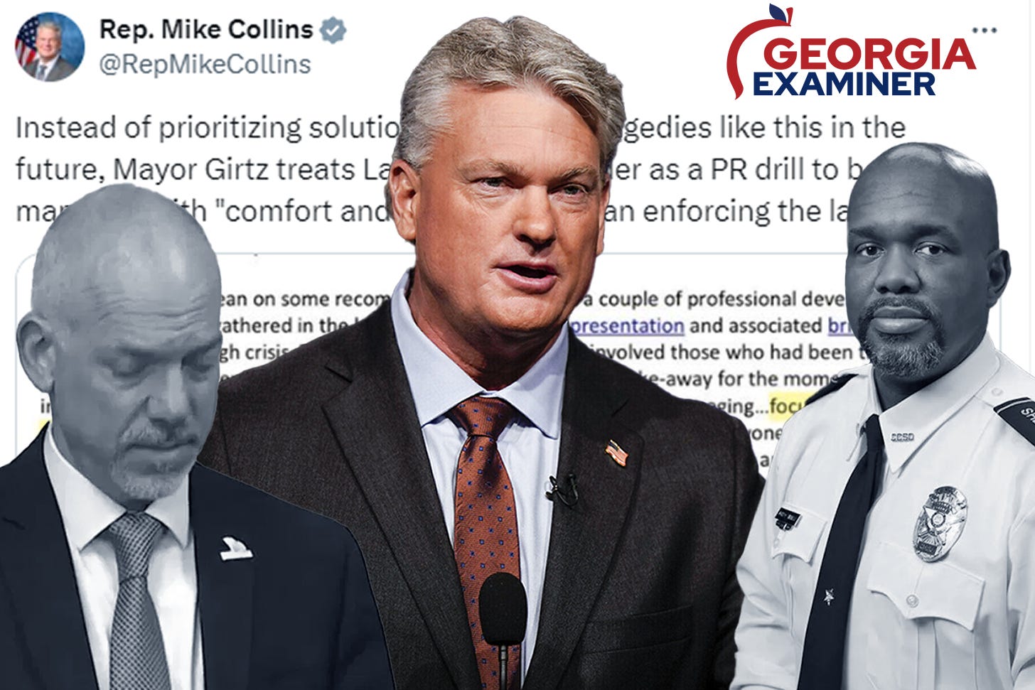 MIKE COLLIN'S EXPOSES ATHENS MAYOR AND CLARKE COUNTY SHERIFF