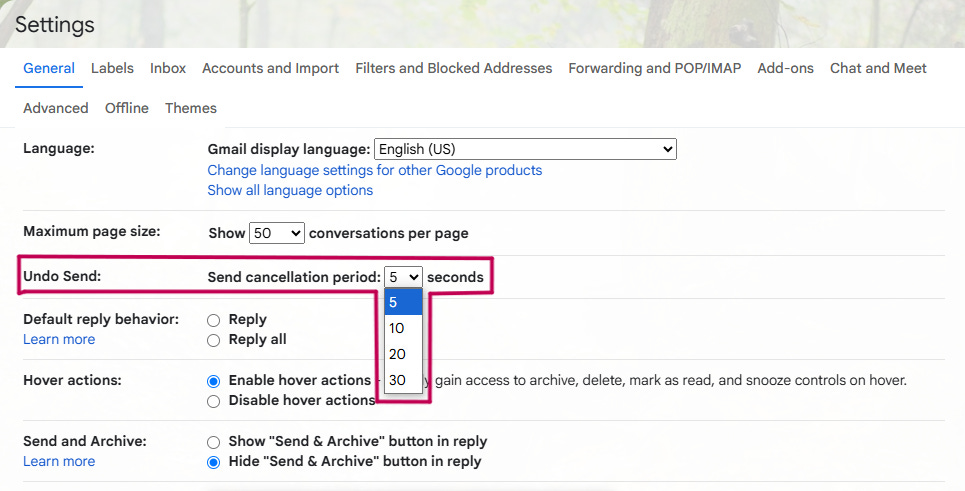 How Does an 'Undo Send' Feature Work in GMail?
