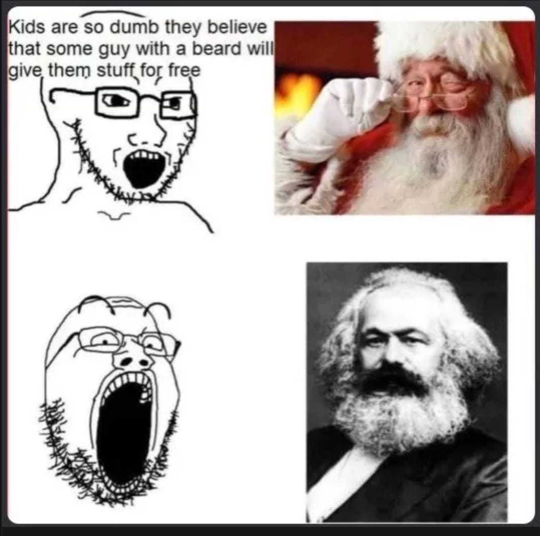 Time Out for Red Pill Santa Memes
