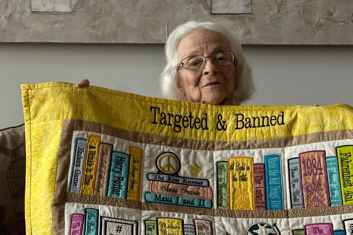 A 101-Year-Old’s Fight Against Book Banning