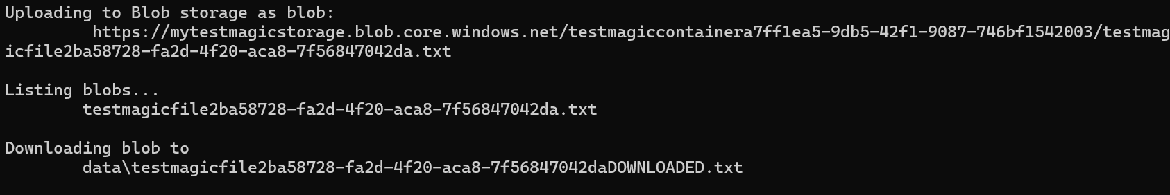 Tutorial: Azure Blob Storage client library for .NET