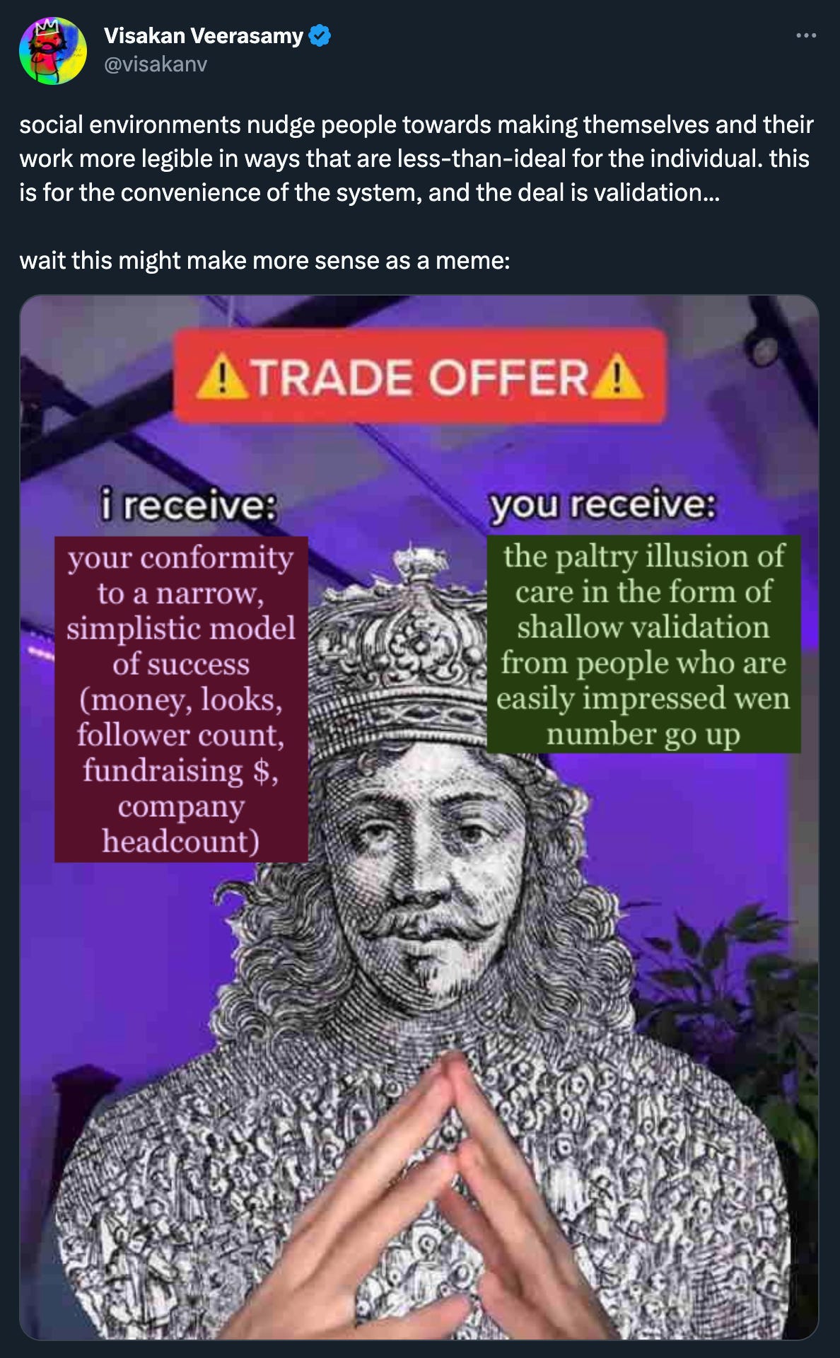 Breakthrough! in the DMs - by visakan veerasamy