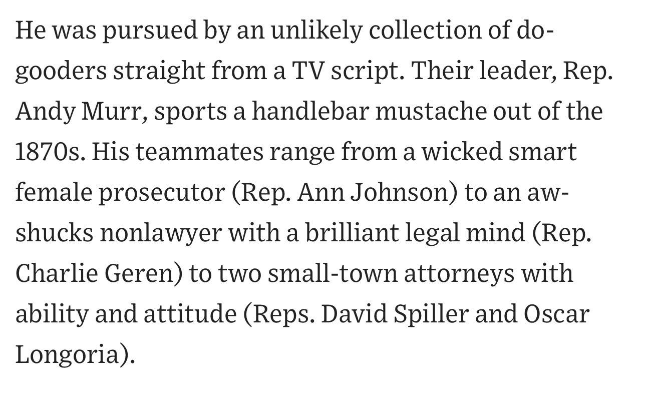 Deep State Rove Jots Giddy Op-Ed Over Paxton Impeachment