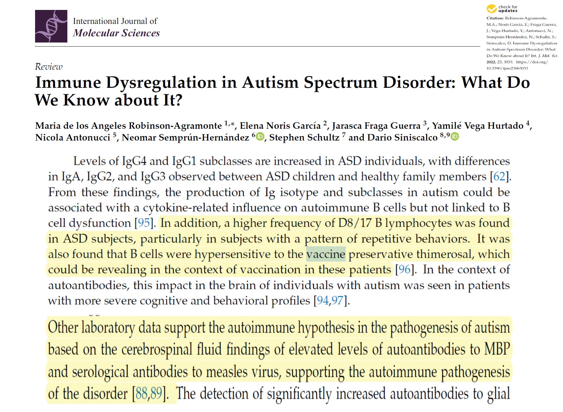 Immune Dysregulation in Autism Spectrum Disorder: What Do We Know about It?