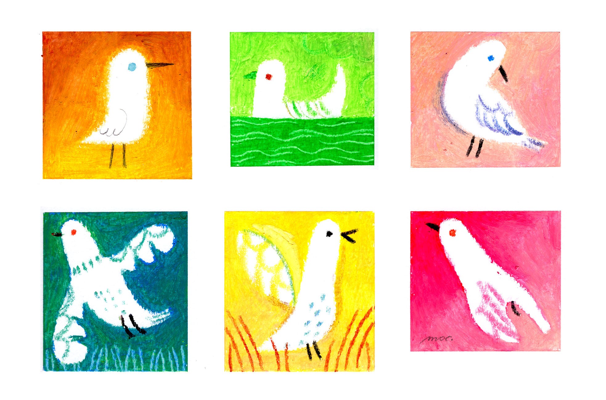 Have you ever drawn with oil pastels? - mocculere's letters