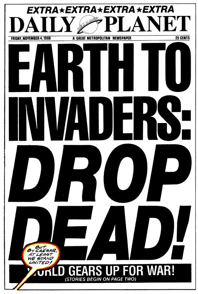 Aliens invade Earth as Todd McFarlane returns to DC Comics!