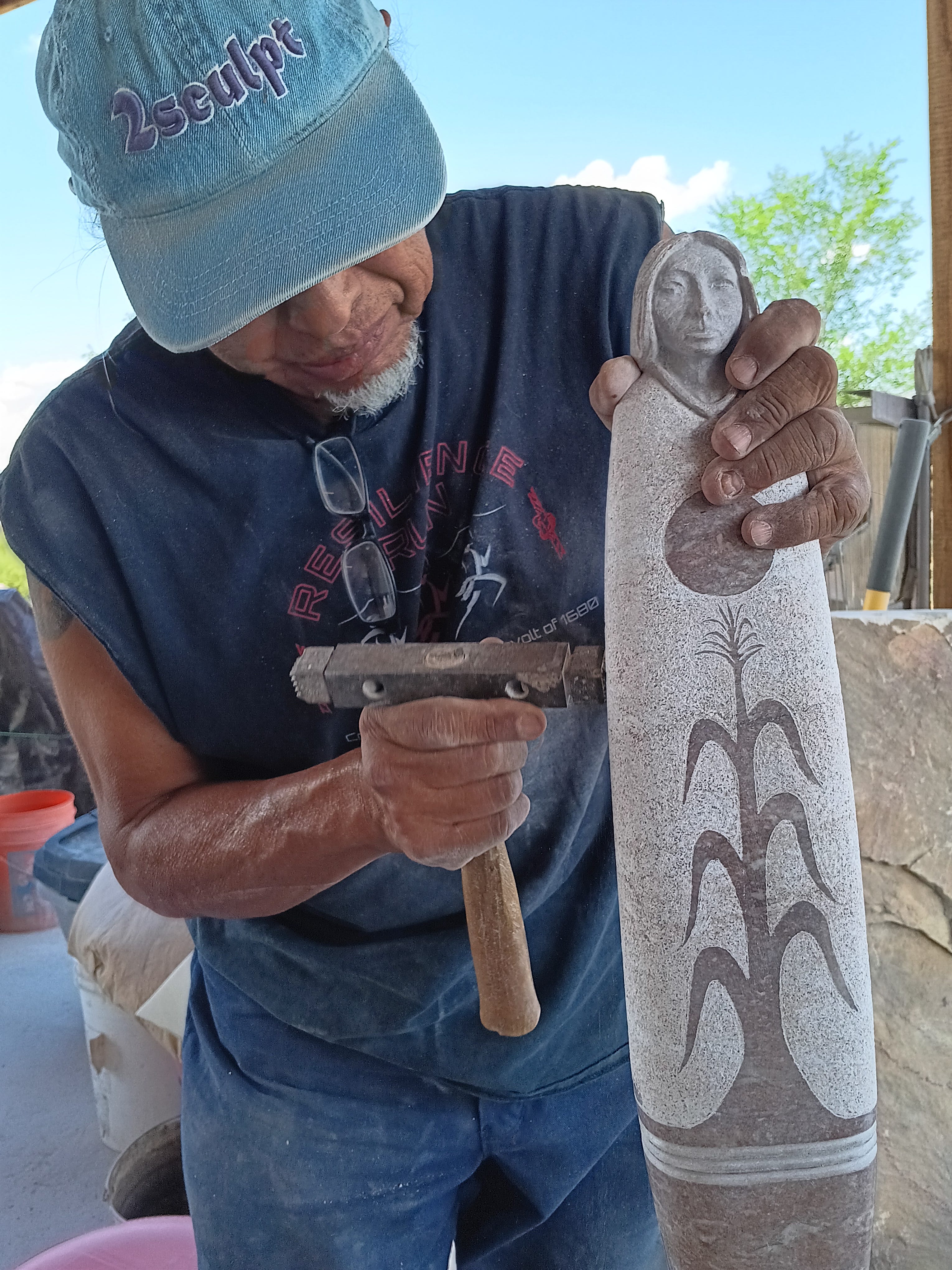 Destined to Carve: The Life of Sculptor Cliff Fragua