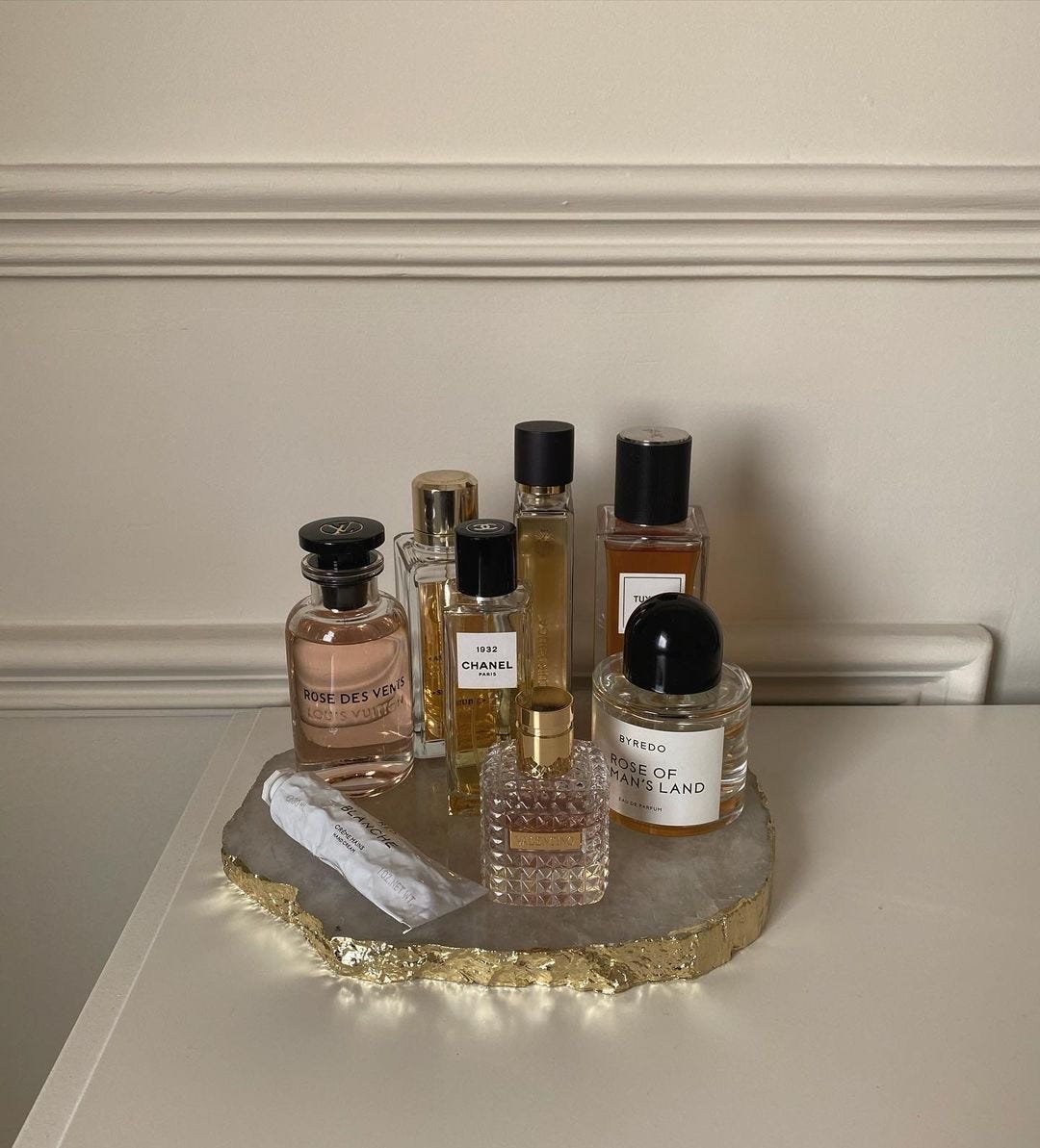a perfume for every mood in my notes app