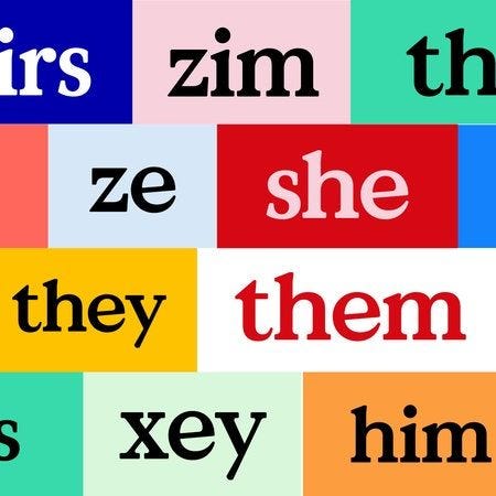 Pronoun pretension - chewing the cud with chad