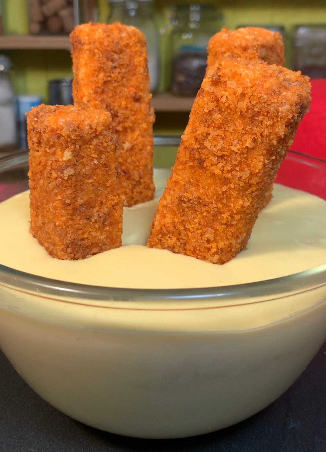 Fish Fingers and Custard Cake