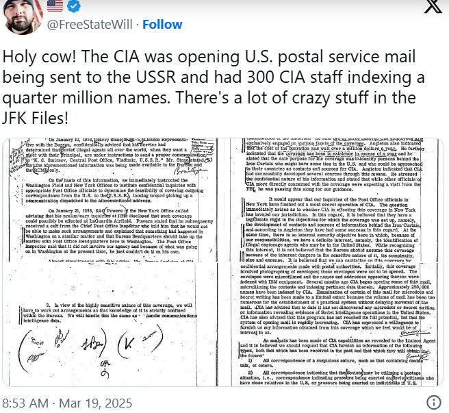 Some of the Biggest Bombshells Uncovered by Internet Sleuths in the Newly Released JFK Files