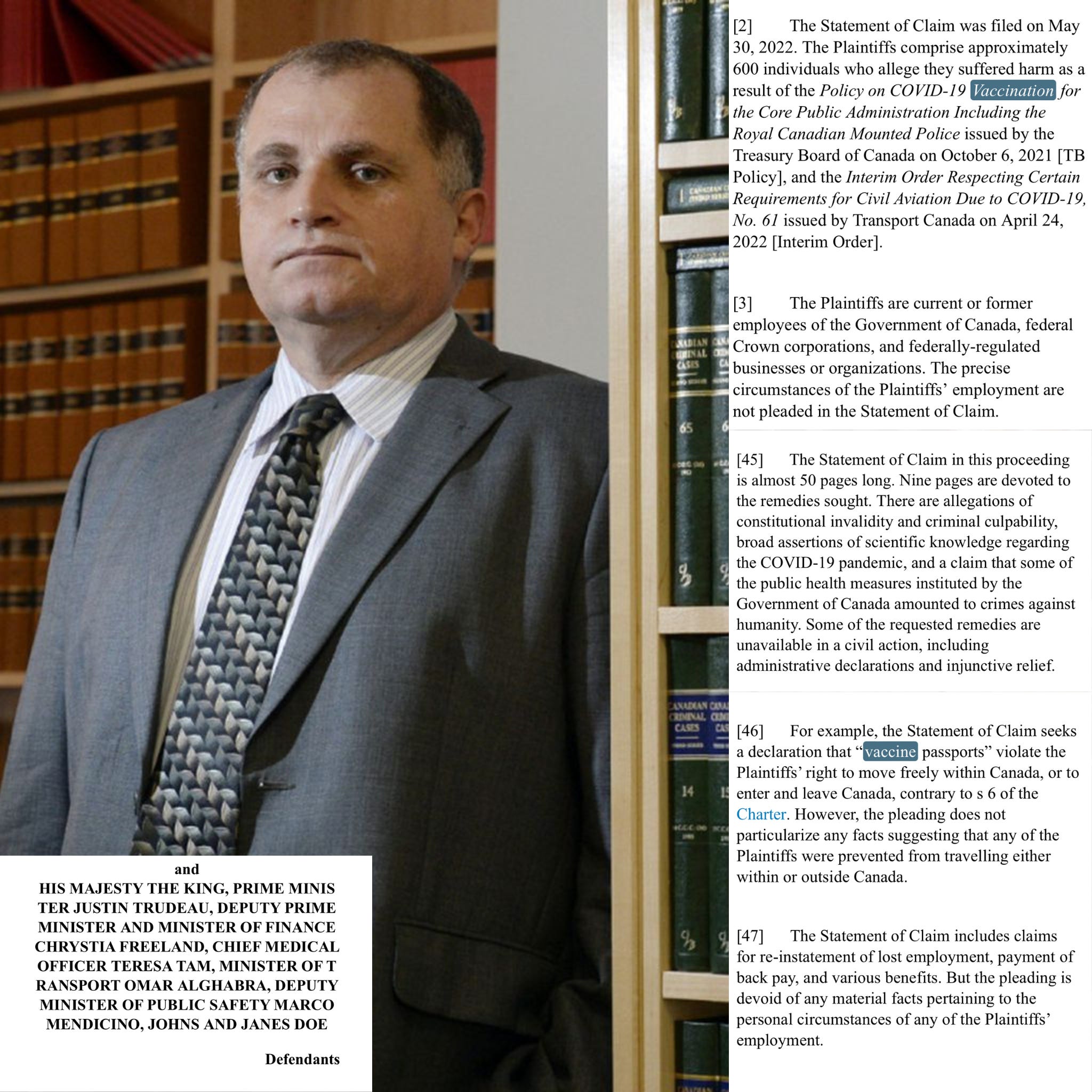 Judge Tosses Major Constitutional Challenge Filed By Rocco Galati