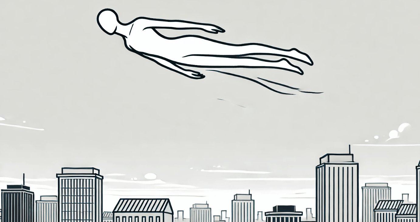 Astonishing photos of humanoid flying over Washington